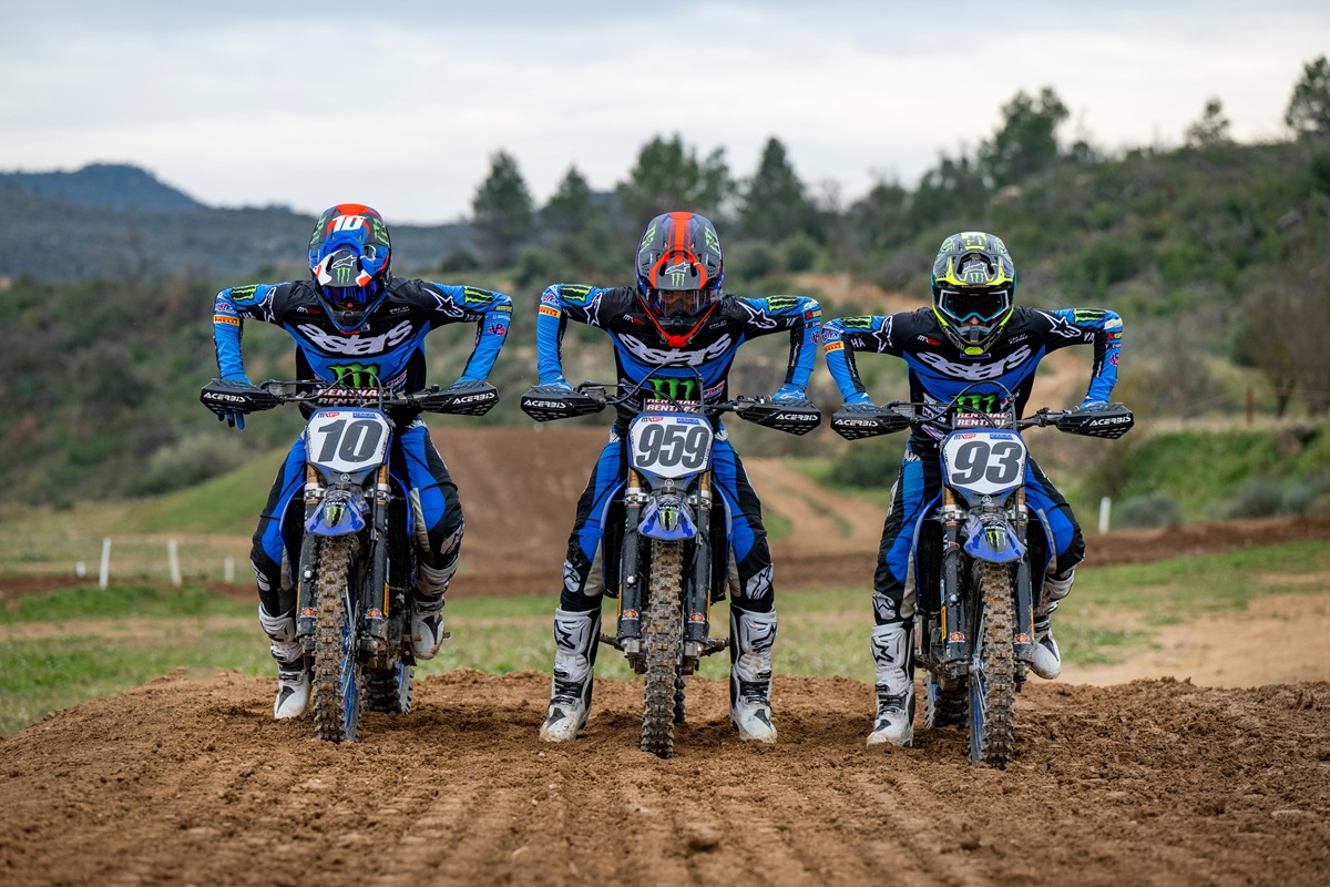 Monster Energy Yamaha Factory MXGP & MX2 Teams Poised for Success in 2025 - MX Vice