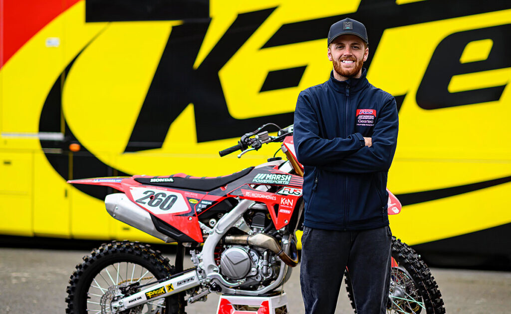 Dylan Woodcock signs with the FUS Marsh Racing Team - MX Vice