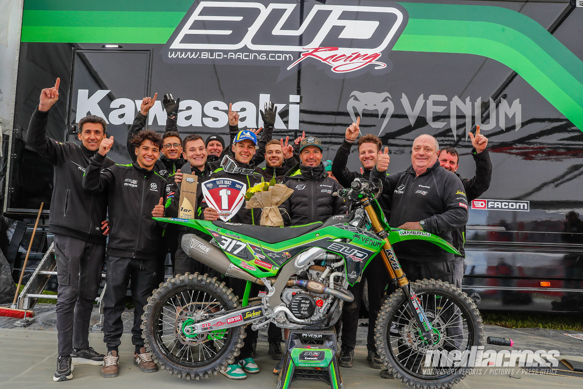 A double win and the red plate for Mathis Valin - MX Vice