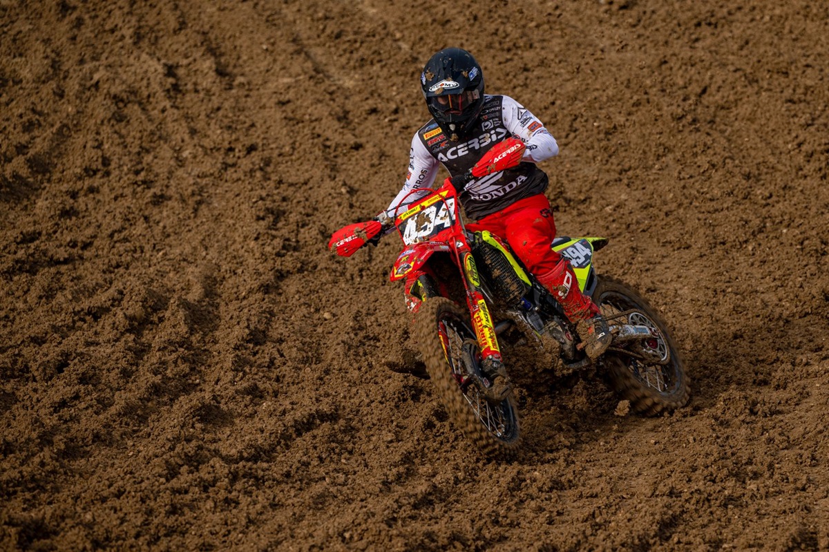 Max Werner scores twelfth place in EMX250 France - MX Vice