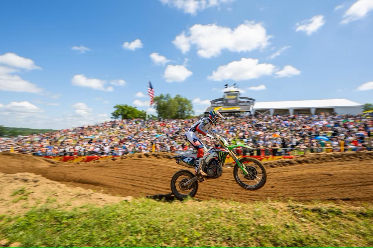 Kitchen wins first moto 250 in Spring Creek - MX Vice
