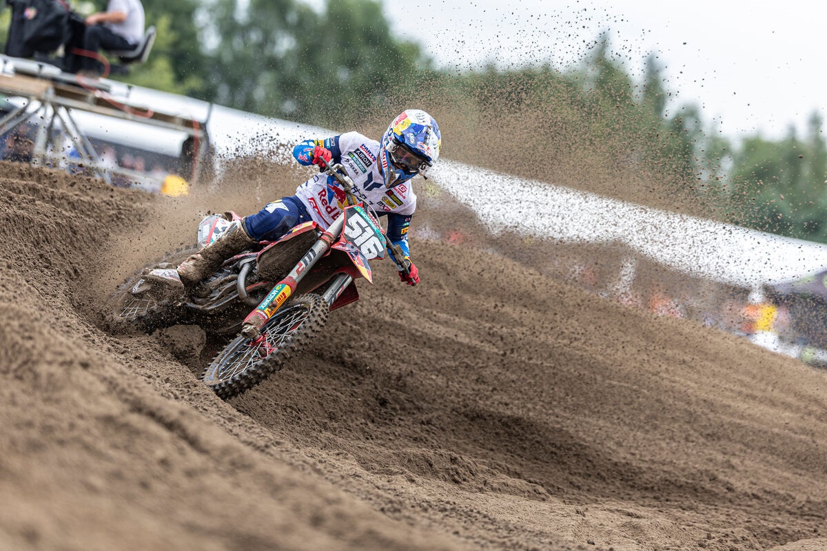 Laengenfelder wins second moto MX2 in Lommel - MX Vice