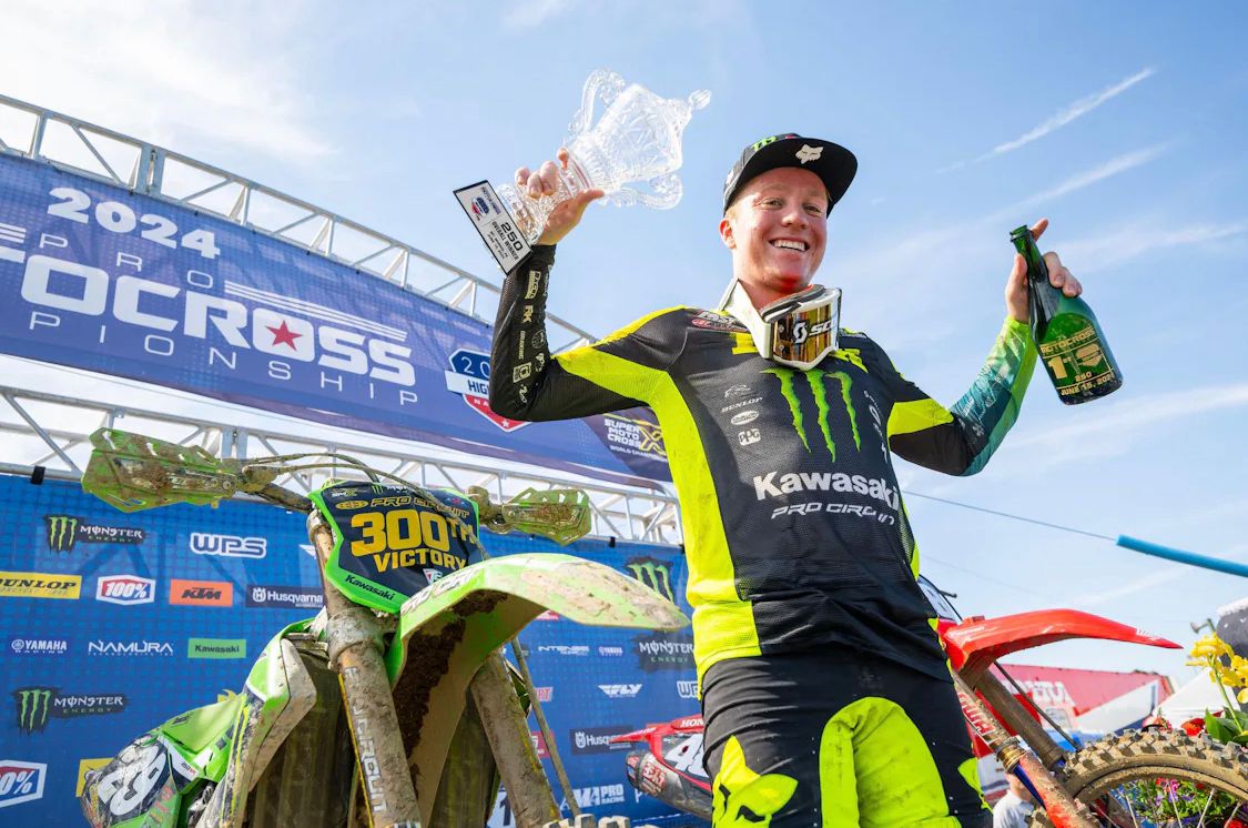 Masterpool wins first moto 250 Red Bud - MX Vice