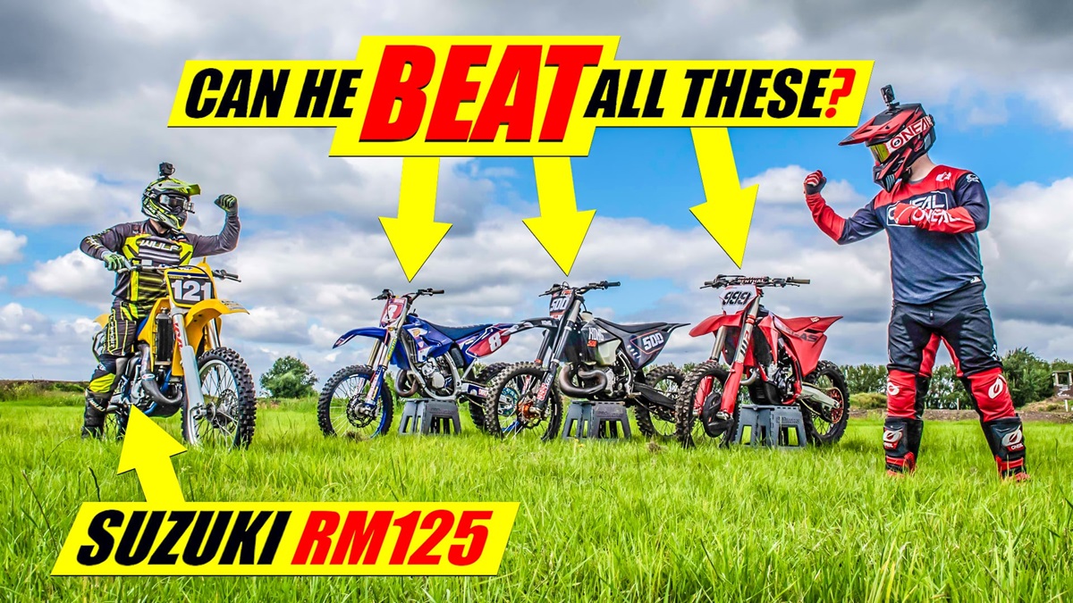 Can a vintage 125cc Two Stroke beat modern dirt bikes - MX Vice