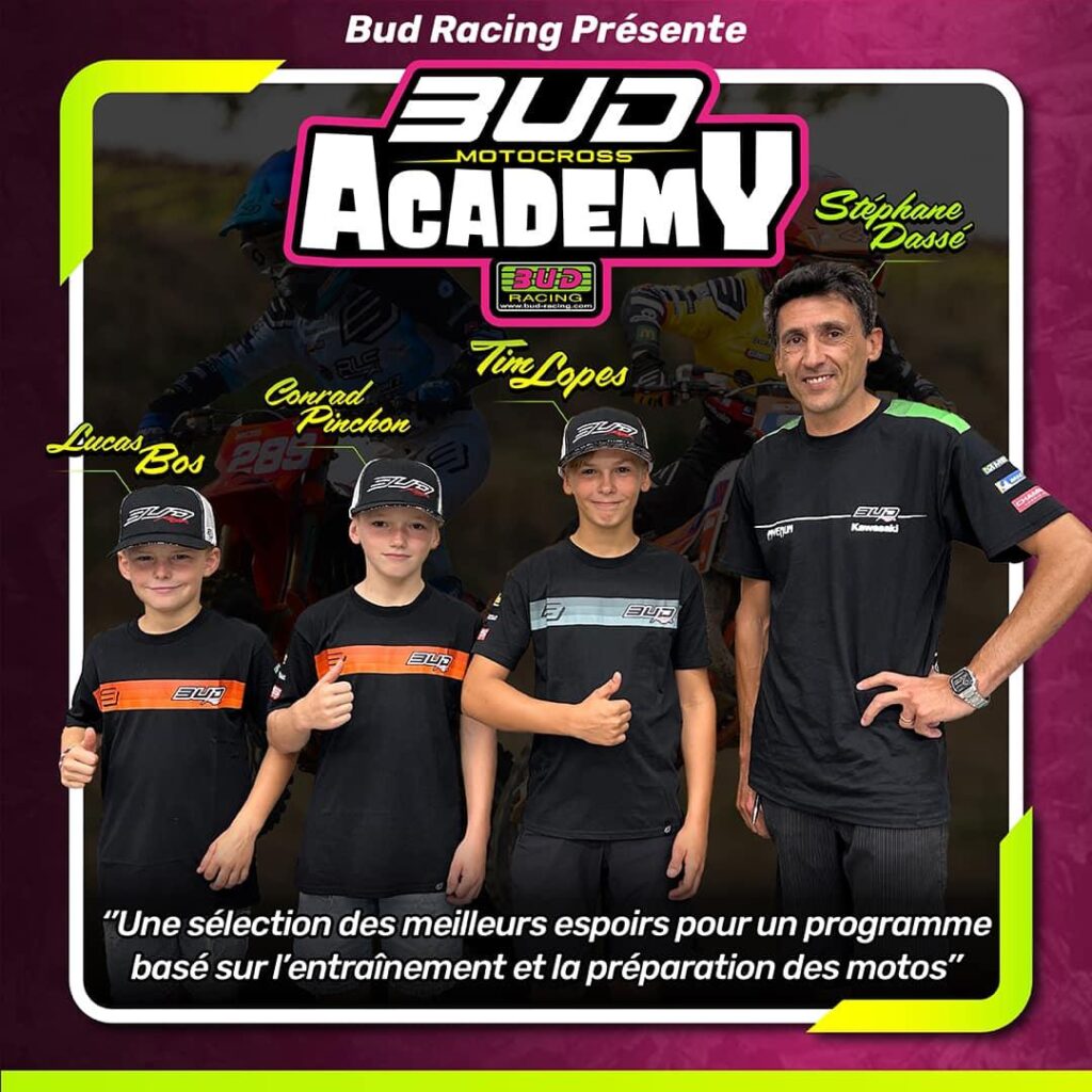 BUD Racing starts its own academy - MX Vice