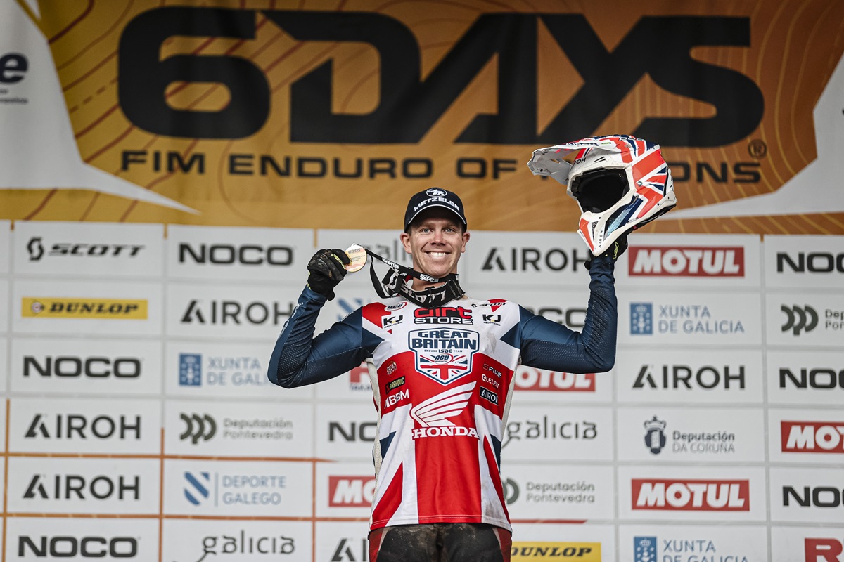 Steve Holcombe wins Enduro2 class at FIM 6DAYS in Spain - MX Vice