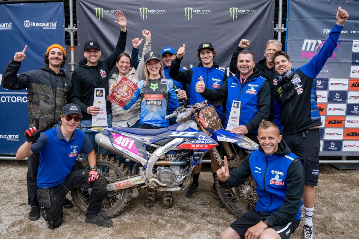 De Baets MX team and Lotte van Drunen extend contract for 2025 - MX Vice