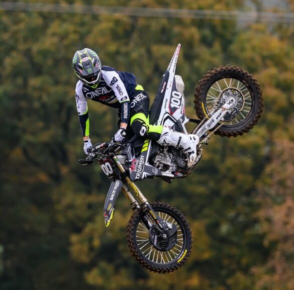 Tommy Searle - Working on his supercross skills - MX Vice