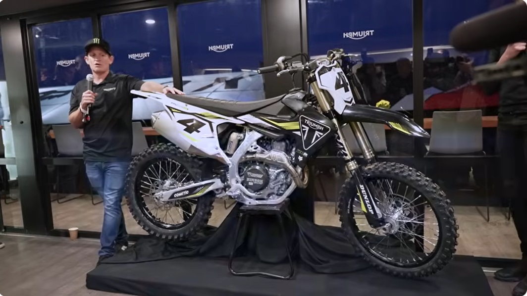 2025 Triumph TF450 RC: Ricky Carmichael reveals all about the brand new 450 MX bike with his ...