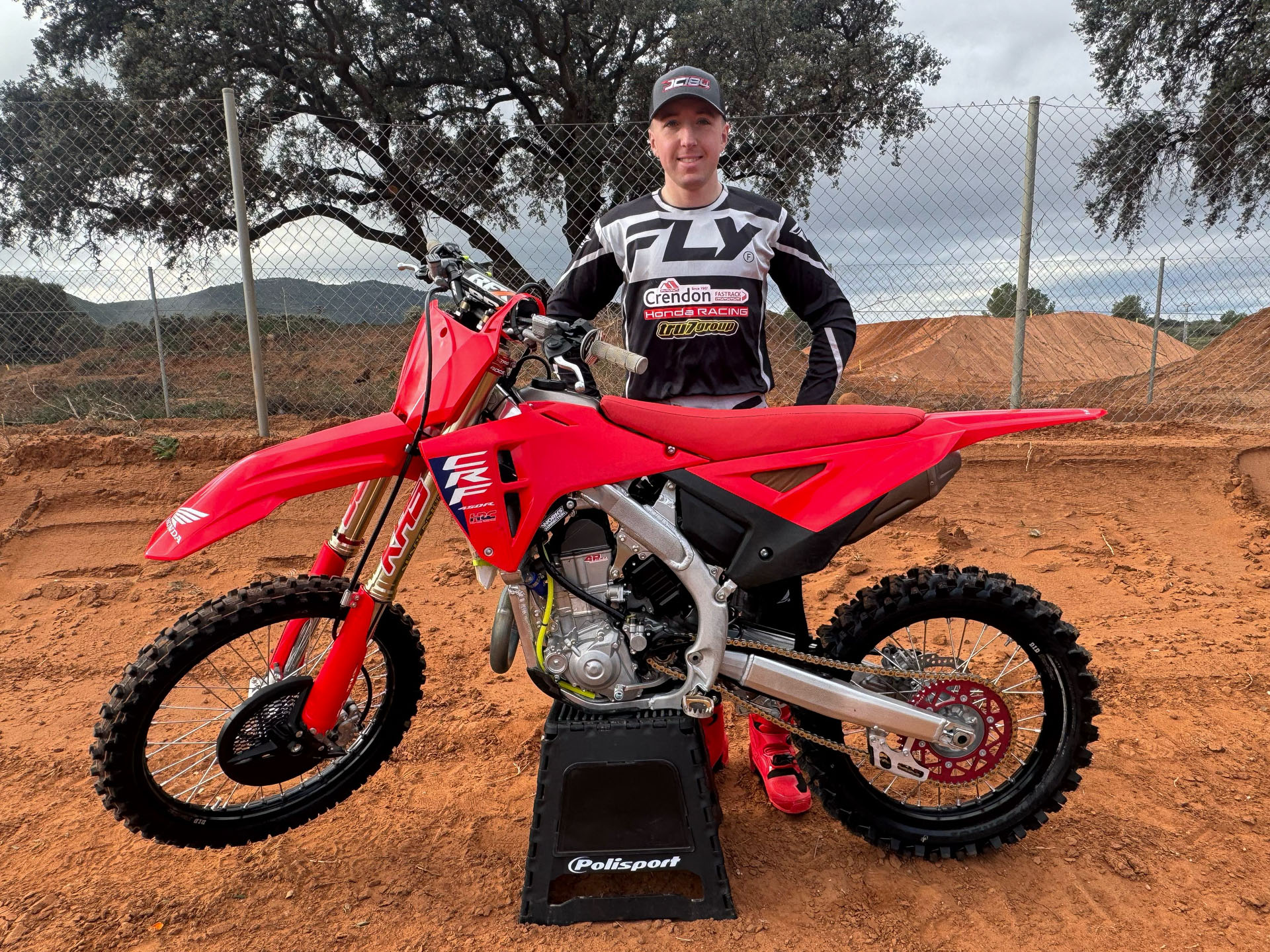 Jamie Carpenter makes line up of Credo Tru7 Honda complete - MX Vice