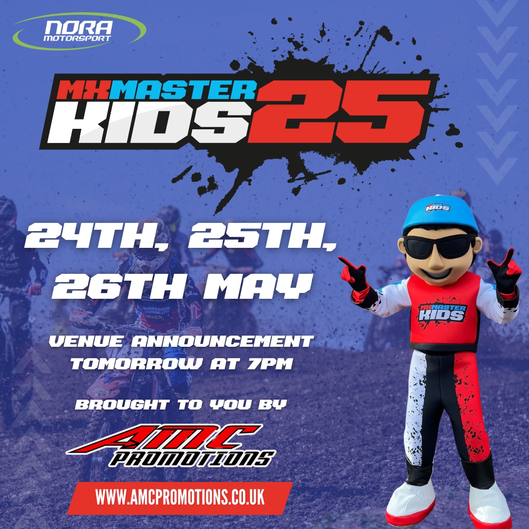 AMC Promotions become the promoters of the 2025 MX Master Kids UK - MX Vice