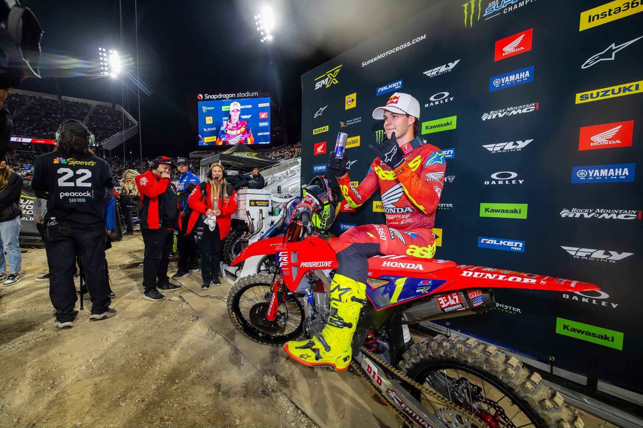 Beaumer and Jett Lawrence claim pole position in Anaheim 2 - MX Vice