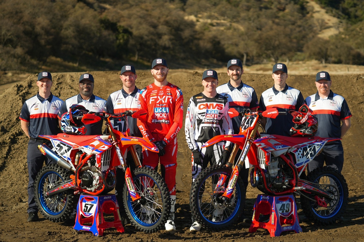 Beta announces line up for supermotocross series - MX Vice