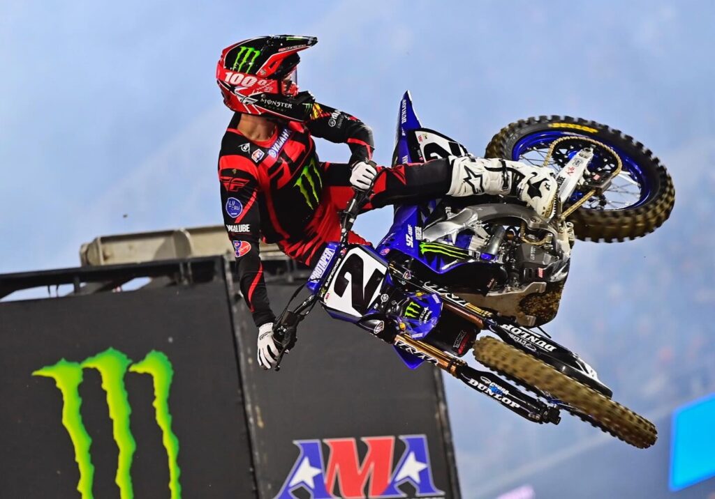 Webb Crashes During SX Arlington Press Day - MX Vice