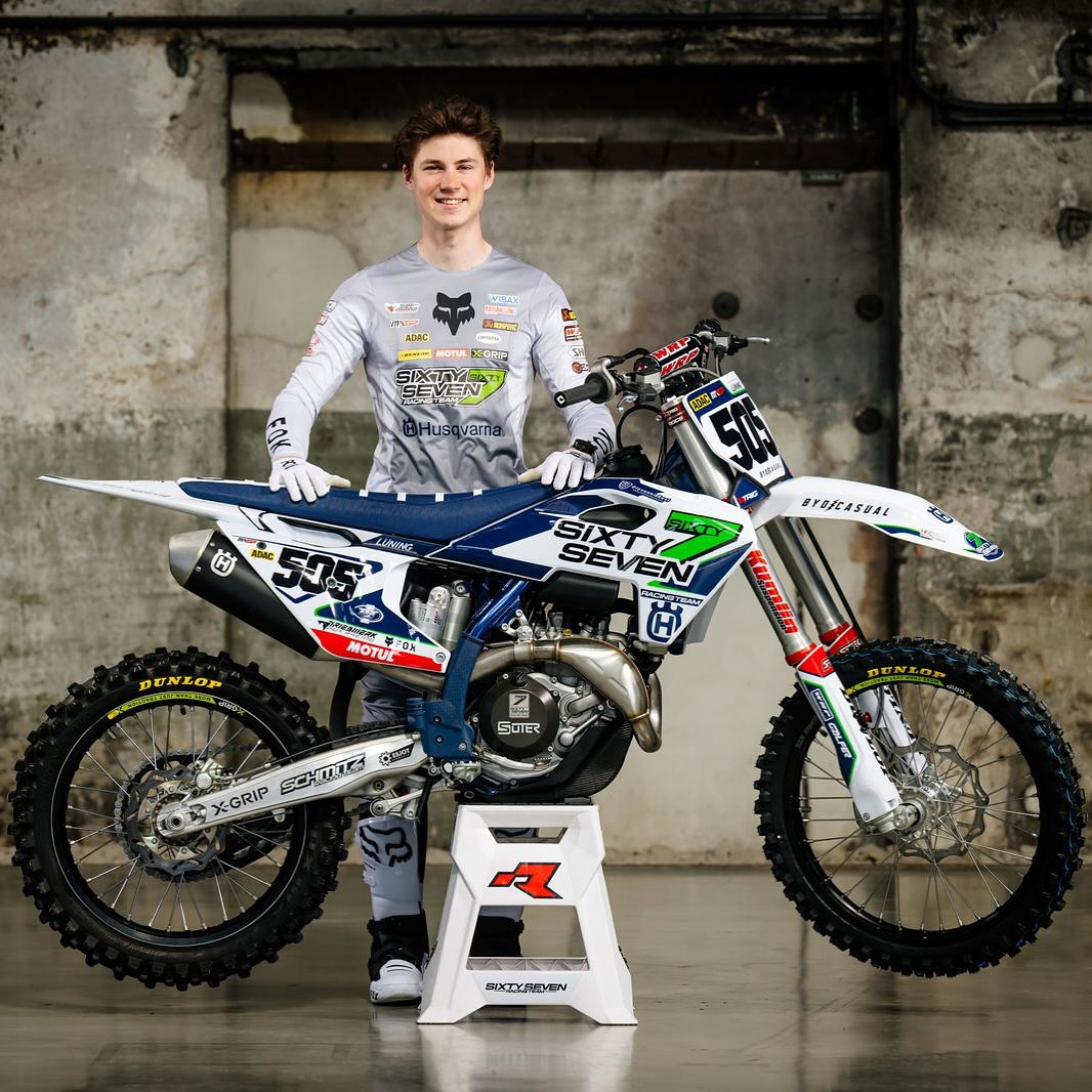 Arvid Luning joins the Sixty Seven MX team - MX Vice