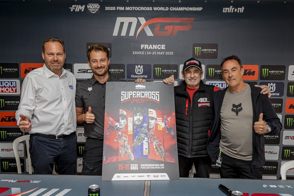 SUPERCROSS DE PARIS RETURNS FOR 42ND EDITION – LIVE ON MXGP-TV - MX Vice