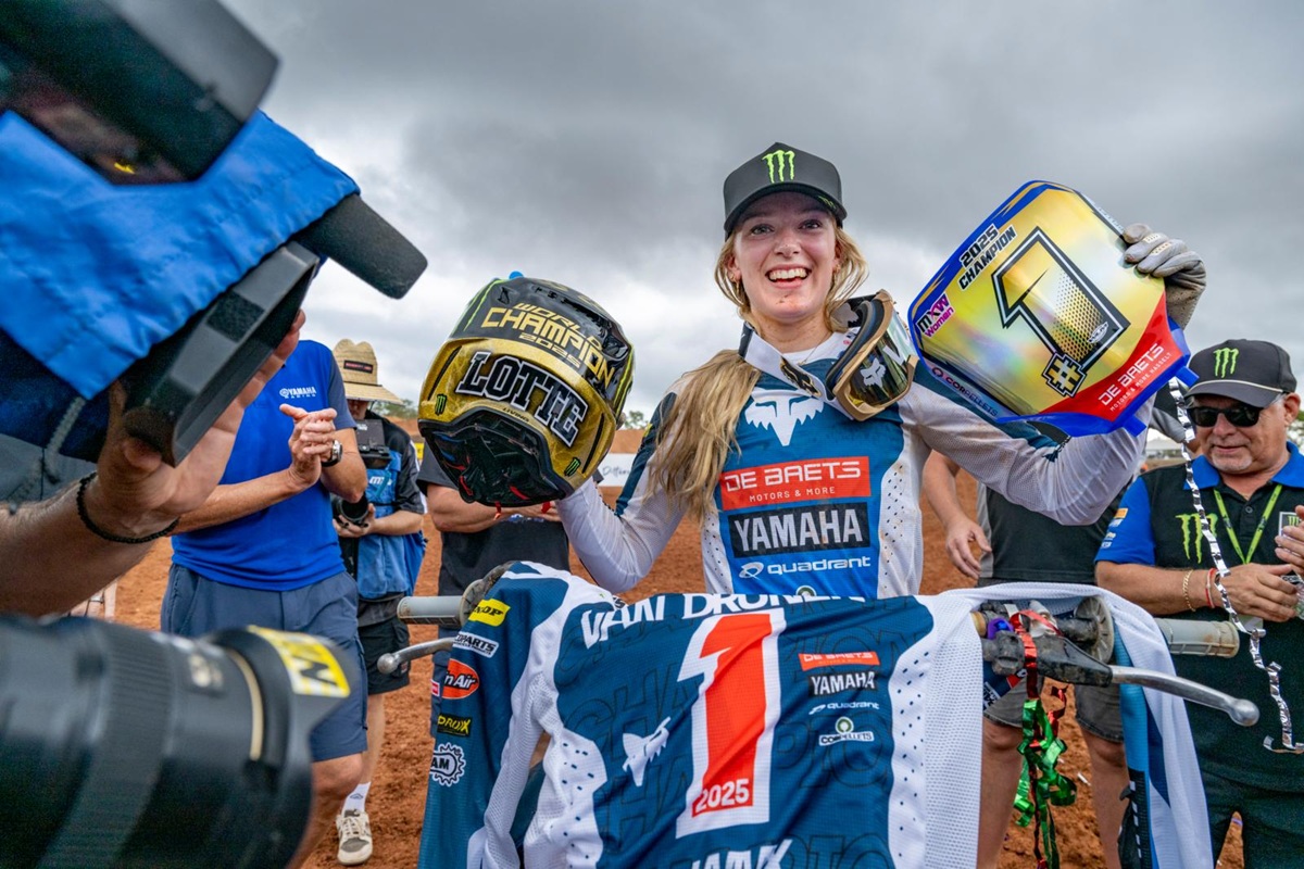 LOTTE VAN DRUNEN CROWNED 2025 WMX WORLD CHAMPION! - MX Vice