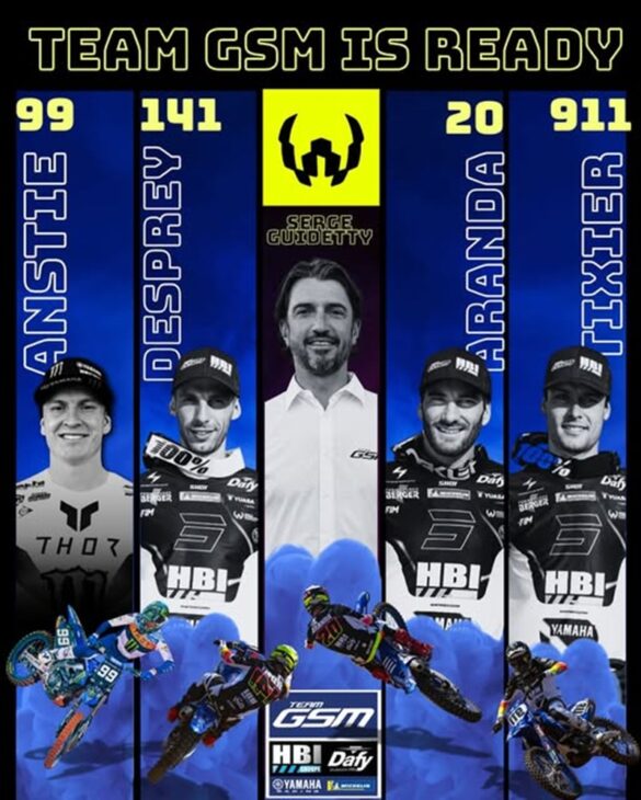 Team GSM announces rider line up for World Supercross Championship - MX ...