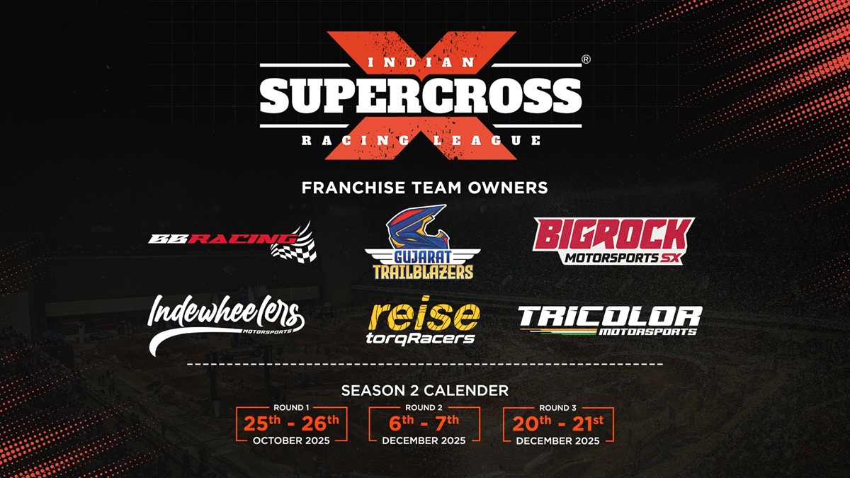 FRANCHISE TEAMS OF INDIAN SUPERCROSS RACING LEAGUE ATTRACT STRONG ...