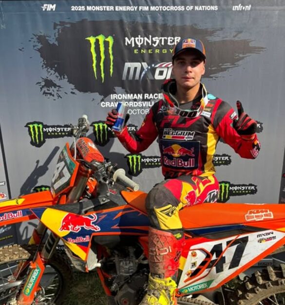 Sacha Coenen Wins MX2 Qualifying Race Ahead of De Wolf - MX Vice