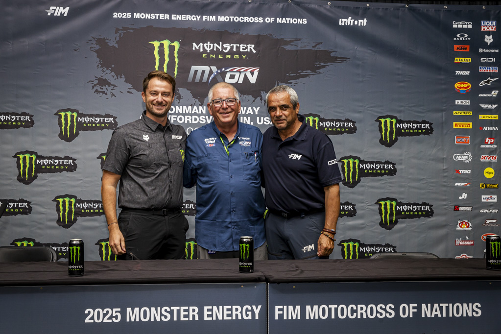 PRESS CONFERENCES AND BALLOT LAUNCHED MONSTER ENERGY FIM MXON WEEKEND ...