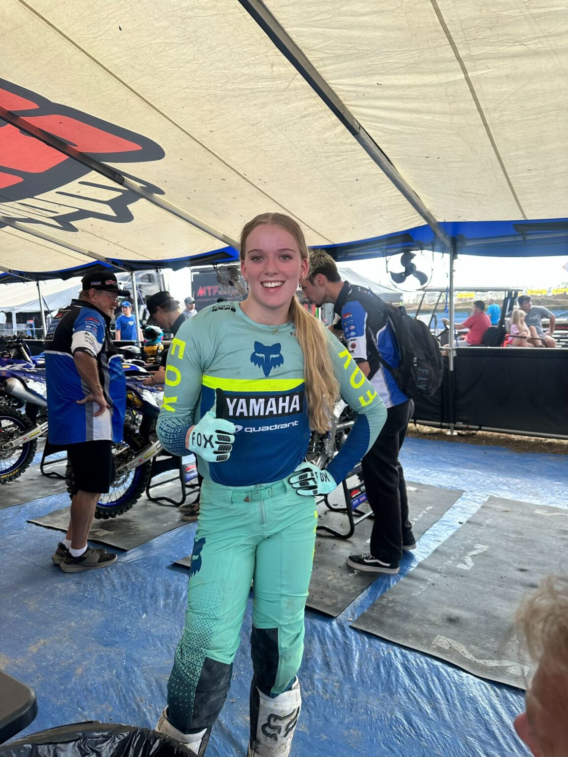 Lotte van Drunen Wins Qualifying at the Mini O’s - MX Vice